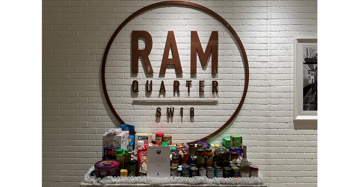 Ram Quarter residents support local foodbank charity over Christmas ...
